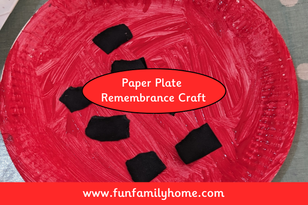 Red Paper Plate Poppies – Remembrance Day Activity – Fun Family Home