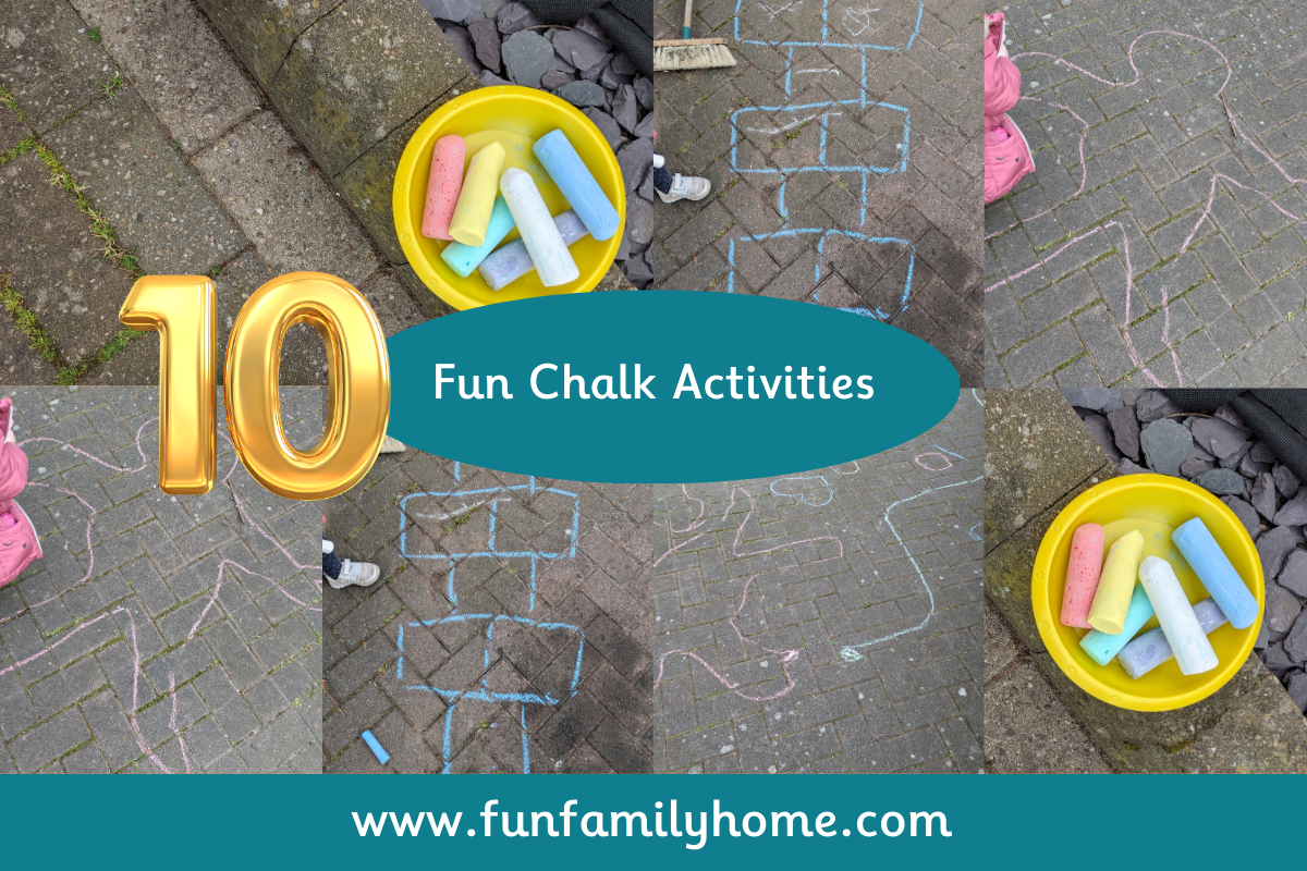 10 Fun Toddler Activities with Chalk – Fun Family Home